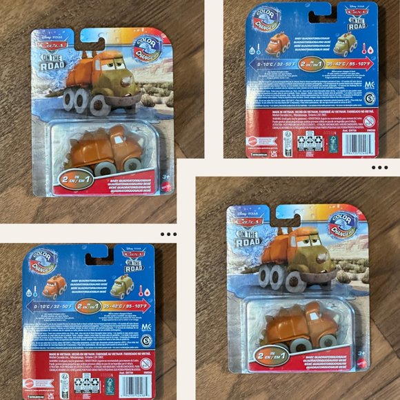 Disney | Toys | Nip Disney Pixar Cars Baby Quadratorquosaur On The Road ...
